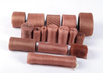 China Flat Or Rolled Type Knitted Stainless Steel Mesh Excellent Thermal Stability for sale