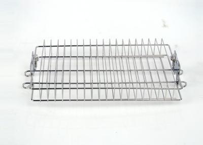 China 304 Stainless Steel Wire Mesh Baskets Silver Colour Rust Resistant Easy Clean Storage for sale