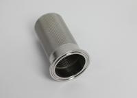 China High Flow Rate At Low Differential Pressure Sintered Filter Element for sale