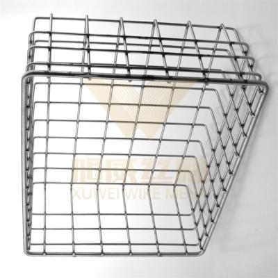 China Stable construction Mesh Storage Basket Firm welded structure for sale