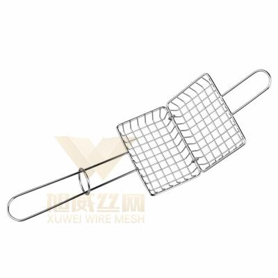 China Embossed mesh Stainless Steel Grill Mesh for Japan and South Korea for sale
