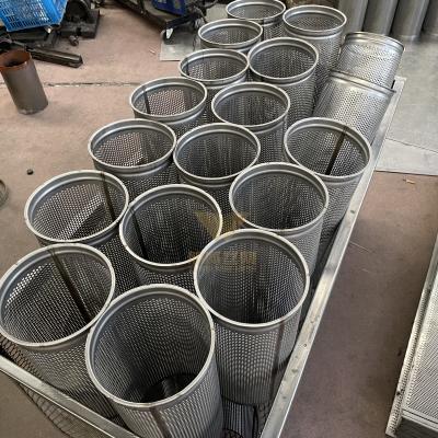 China Filter Rating 1-300um Sintered Filter Element Sintered Ss Filters for sale