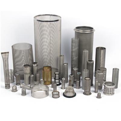 China High Pressure Resistant Casing Sintered Filter Medium Resistant To Thermal Cycling for sale