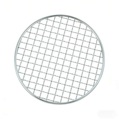 China Heavy-Duty Reinforced Barbecue Wire Mesh Even-Surface Outdoor Grill Grate for sale