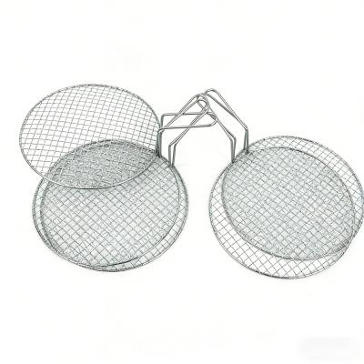 China Customized Perforated Stainless Steel BBQ Mesh Heavy-Duty Smoker Grate for sale