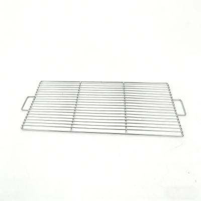 China Upgrade Woven Grille Basket Stainless Steel BBQ Mesh  For Barbecue for sale