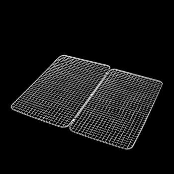 China Heat-retention SS BBQ Mesh Screen Keeps Food Warm Longer for sale