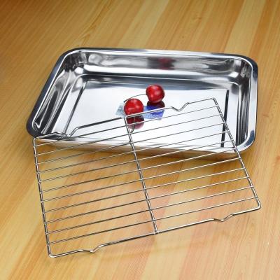 China Food Contact Safe SS Grilling Mesh Mat Even Heating for sale