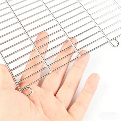 China High Temperature Resistant BBQ Steel Mesh For Grill Family Dinner for sale