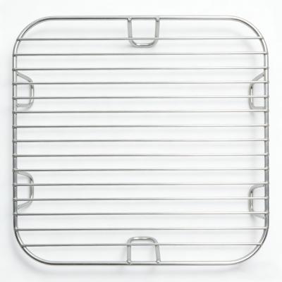 China Welded Technique Stainless Steel Wire Mesh BBQ Grill Netting For Lamb Charcoal for sale