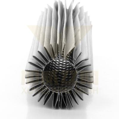China No Material Shedding Sintered Wire Mesh Filter Gas Dust Removal for sale