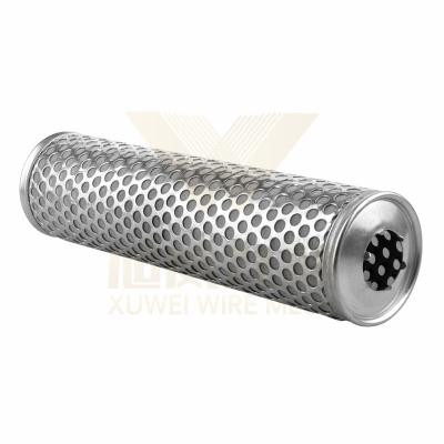 China Low Pressure Drop Metal Fiber Filter Element Uniform Pore Structure for sale