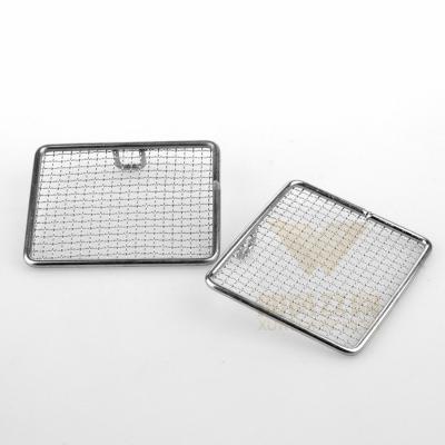 China Lightweight Design Stainless Steel BBQ Mesh Grid For Effortless Outdoor Carrying for sale