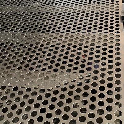 China Smooth Burr-Free Surface Drilled Metal Sheets Stable Structure for sale