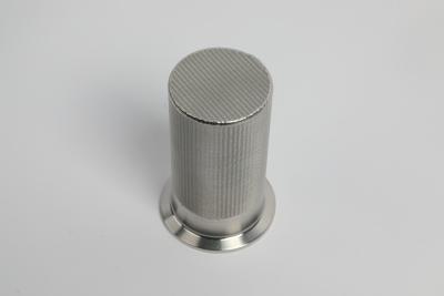 China Sintered Metal Fiber Structure Sintered Filter Candle Lower Operating Cost for sale