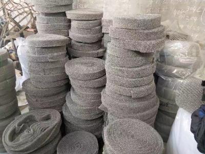China Excellent Thermal Conductivity Metal Knitted Net High Sealing Performance for sale
