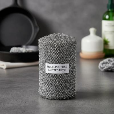China Multi-Purpose Industrial Knitted Metal Mesh Domestic Use for sale
