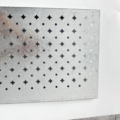 China Stack‑protected Surface Coating Perforated Metal Products Galvanized Anti-rust Steel for sale
