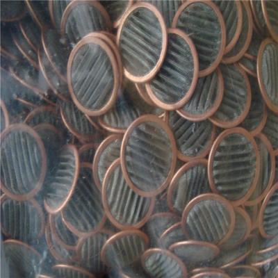 Cina stile normale olandese del tessuto di saia della maglia del filtro dal cavo del disco di 25.4mm 2 micron - 300 micron in vendita