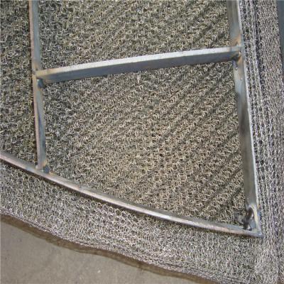 China Anti Acid Wire Mesh Mist Eliminator Knitted Mesh Demister Pad For Gas Scrubber for sale