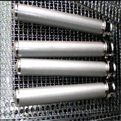 Cina la pressione 3.2Mpa ha sinterizzato il filtro dalla rete metallica, gli elementi filtranti sinterizzati 2-200um in vendita