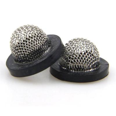Cina Tubo flessibile del bordo di SS316L 0.5mm Mesh Washer Filters With Rubber in vendita