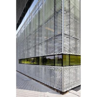 Cina Alta sicurezza Diamond Perforated Expanded Aluminium Mesh di alluminio in vendita