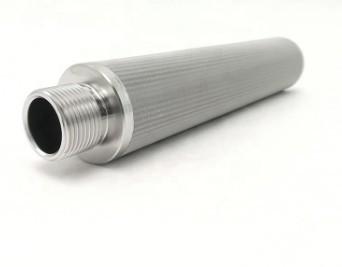 Cina maglia del filtro tessuta cartuccia cilindrica da acciaio inossidabile di 316L 2mm in vendita