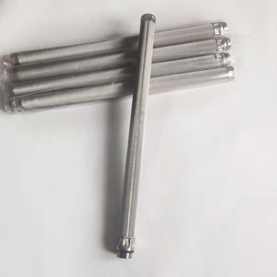 Cina 10 micron di SS304 SS316 l'elemento del filtro a candela in vendita