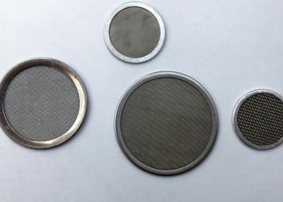 China Filtro fino Mesh Disc Precision do diâmetro 60mm 20 mícrons de aço inoxidável à venda