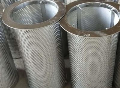 Cina 316 304 barilotti di perforazione a un solo strato di doppio strato del filtro da acciaio inossidabile in vendita
