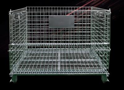 Cina 1000kg metallo pesante piegante Mesh Storage Cages in vendita