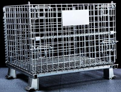 Cina 1000kg metallo pesante piegante Mesh Storage Cages in vendita