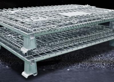 Cina 1000kg metallo pesante piegante Mesh Storage Cages in vendita
