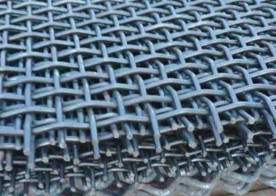 Cina Schermo Mesh Welding Square Hole di estrazione mineraria dell'acciaio di manganese 1mm in vendita