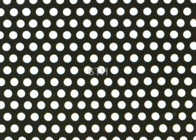 China metal perfurado redondo Mesh Punch Plate Multipurpose Custom do furo de 1mm à venda