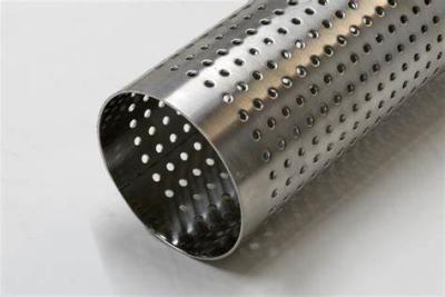 Cina Tutto il foro rotondo ha perforato il filtro cilindrico dal tubo di acciaio inossidabile in sistema a acqua in vendita