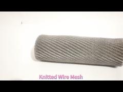 Stainless Steel 304 316 Knitting Wire Mesh Metal Knitted Wire Mesh Gas-liquid Filter Mesh