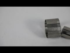 Externally Supplied Window Standard  Stainless Steel Wedge Wire Sieve Pipe Well Tube Mesh Filter Joh