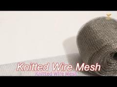 flexible knitted wire mesh for filtration and sealing applications