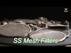 high precision ss mesh filter - corrosion resistant industrial filtration