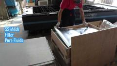 Wide filtration range ,  ss mesh filter ,  corrosion resistance with 304 stainless steel