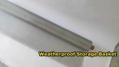 Durable Wire Basket Weather Resistant Storage Solution