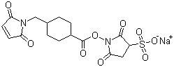 China Sulphosuccinimidyl-4-(N-maleimidomethyl)cyclohexane-1-carboxylate sodium salt 98% for sale