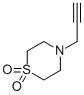 China 4-(2-Propyn-1-Yl)-Thiomorpholine 1,1-Dioxide; CAS: 10442-03-2; blocking chemcials; 98% for sale