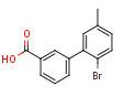 China 2-BroMo-5-Methylbiphenyl-3-carboxylic acid; CAS number 1215206-43-1; Purity 95%; C14H11BrO2 for sale