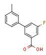 China 5-Fluoro-3'-methylbiphenyl-3-carboxylic acid; cas: 1242336-54-4; Purity 98%; Molecular Formula C14H11FO2 for sale