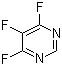 China 4,5,6-Trifluoropyrimidine; CAS# 17573-78-3;  95%; Fluorochemicals; custom compounds; 4,5,6-Trifluoro-pyrimidine; C4HF3N2 for sale
