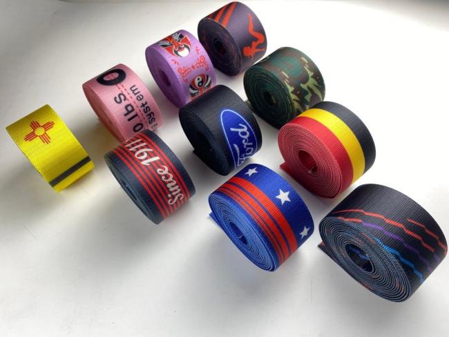 Certified Auto Parts Straps Polyester Material Customized Car Webbing Straps Webbings