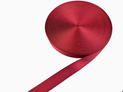 China Automotive Seat Belt Webbing Recyclable High Strength Polyester Seat Belt Material for sale
